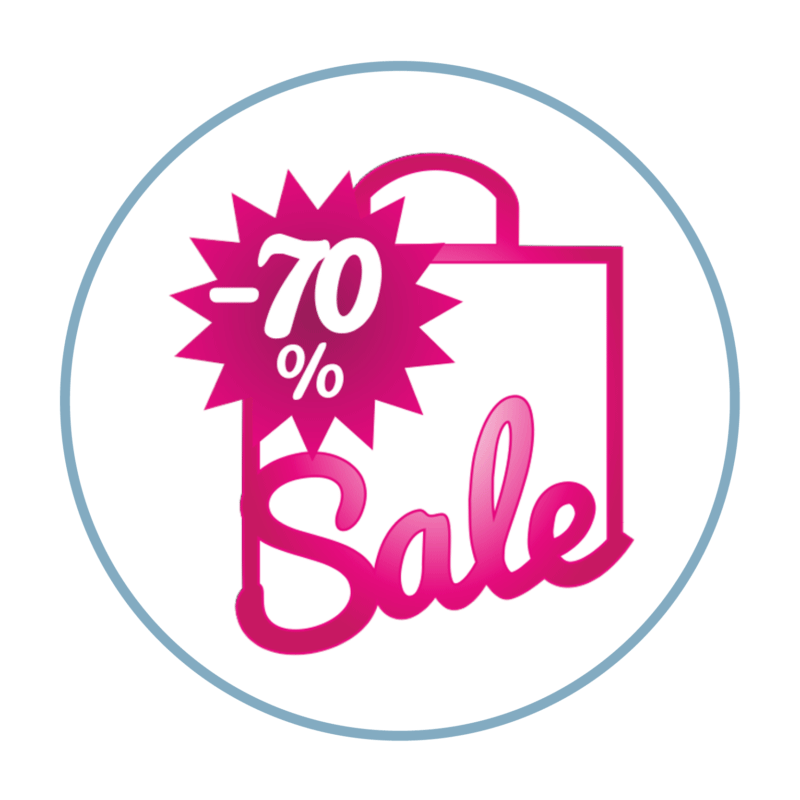 Sale Sticker Prozente für Abverkauf - Image Printing - Berlin